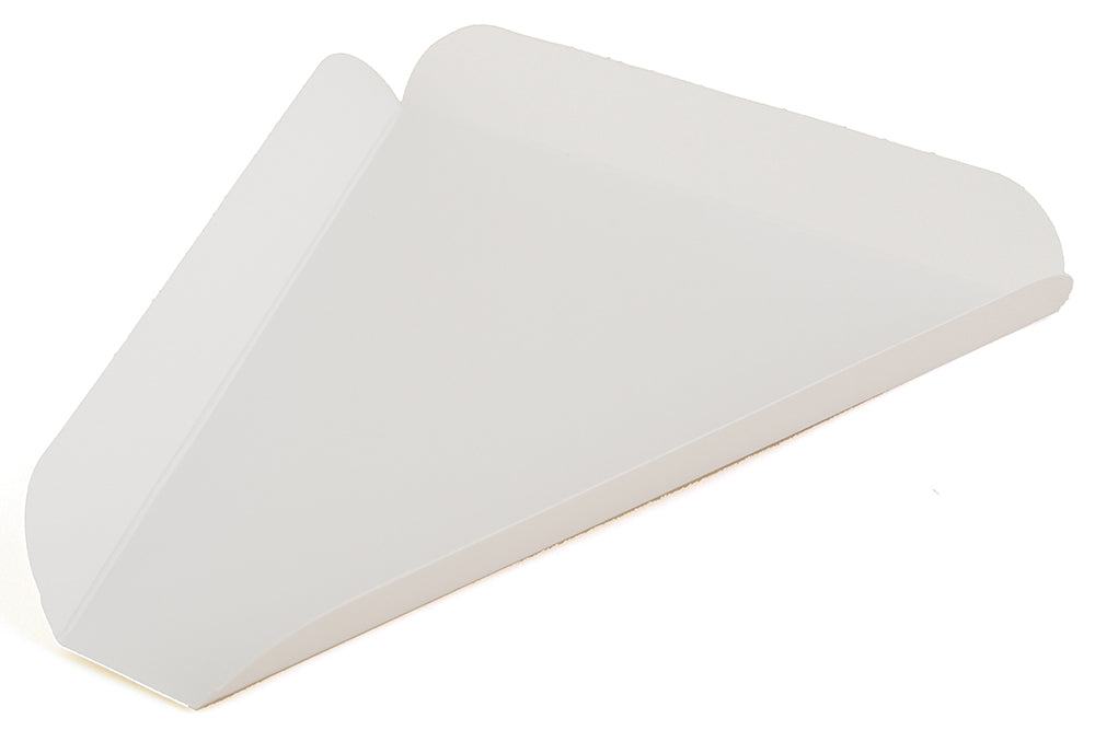 White Pizza Wedge Tray - 500 Per Case