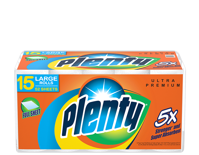 Plenty Paper Towels (12 Pack)